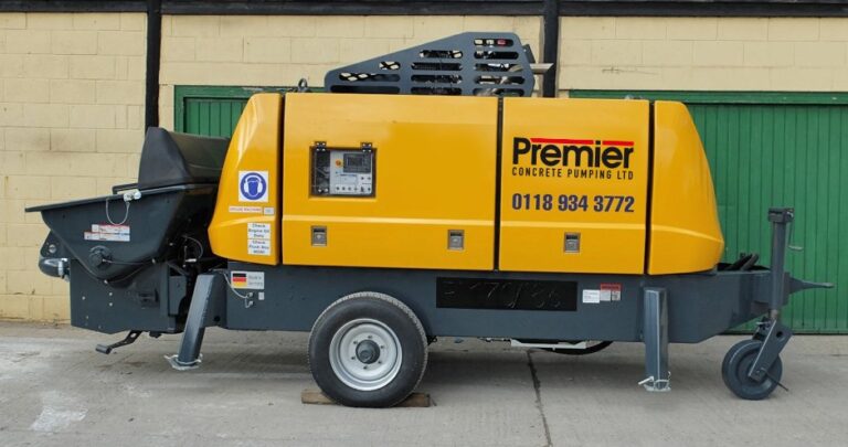 PM70 Static/Trailer Mounted Concrete Pump - Premier Concrete Pumping Ltd